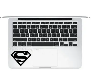 Superman Logo Laptop Sticker Decals, Laptop Stickers | Laptop ...