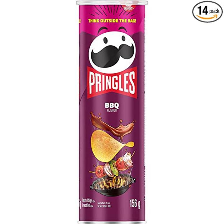 Pringles BBQ Potato Crisps, 156gm | Daraz.pk