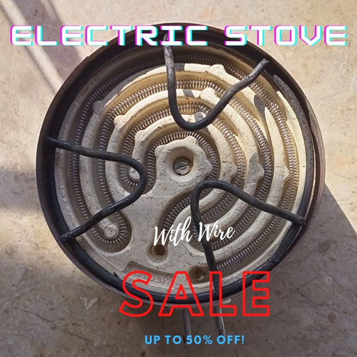 Heavy-Duty Electric Stove Coil with Wire - Compatible with Ceramic ...