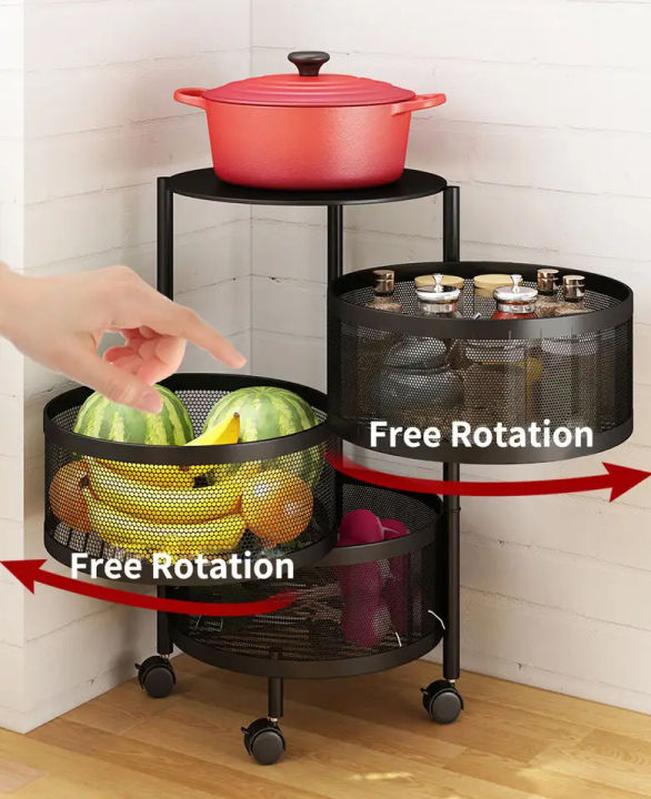 3 Layer fruit Basket \ Kitchen accessories rack stand | Daraz.pk