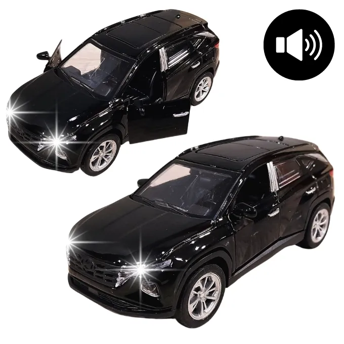 Hyundai Tucson SUV Die cast 1:32 Scale Model With Lights and Sound ...