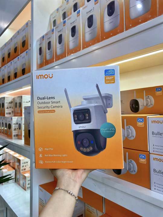 4+4MP Camera | Blue & Red Warning Light Aurora™ Low-light Imaging ...