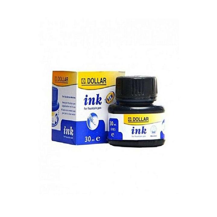 Dollar Fountain Pen Blue Ink Bottle 60ml | Daraz.pk