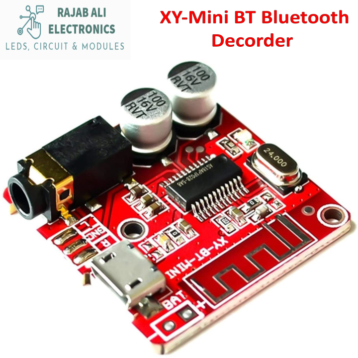 XY-BT-Mini USB 3.7-5V BT Audio Receiver Board BT 5.0 MP3 Lossless ...