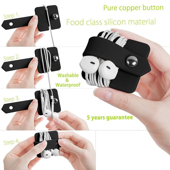 Quality Earbud Phone Holder Earphone Winder/ Organizer LAOWANG Winder ...