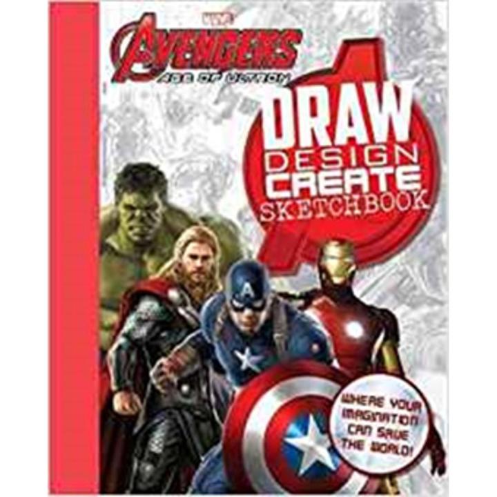 Draw Design Create Sketchbook: Marvel avengers age Of Ultron By ...