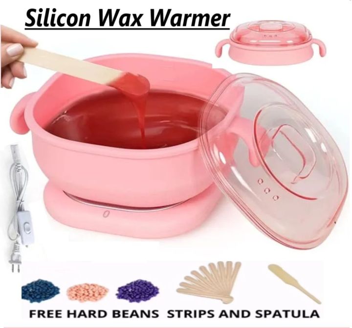 Imported Original Wax heater machine Portable Silicone Wax Warmer Pot ...