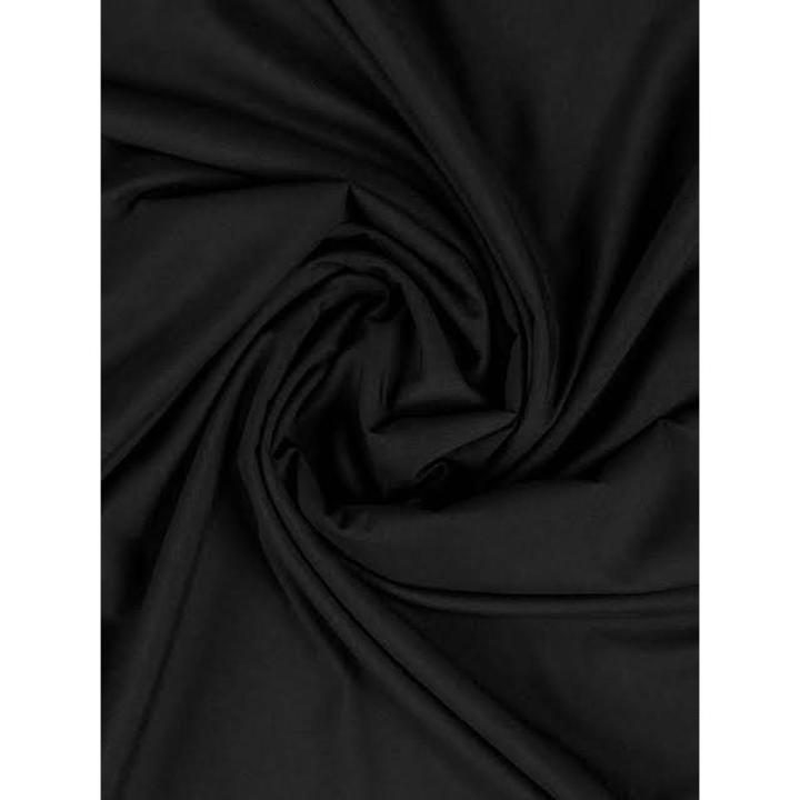 Pure Jet Black Suit Of Washing Wear Unstitched Fabric For Men ...