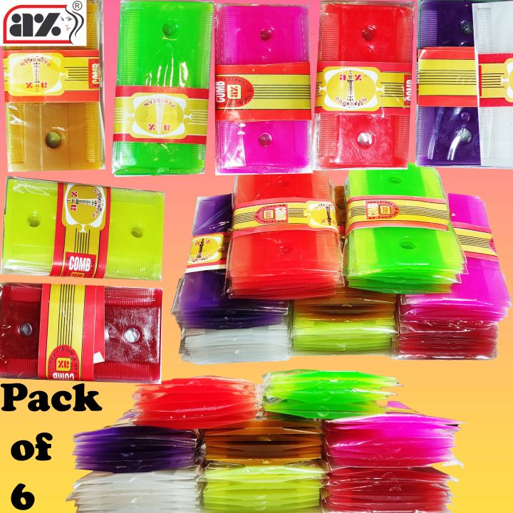 AZ® VIBRANT COLOR ANTI-LICE CASSETTE COMB FOR STUBBORN LICE - MULTI ...