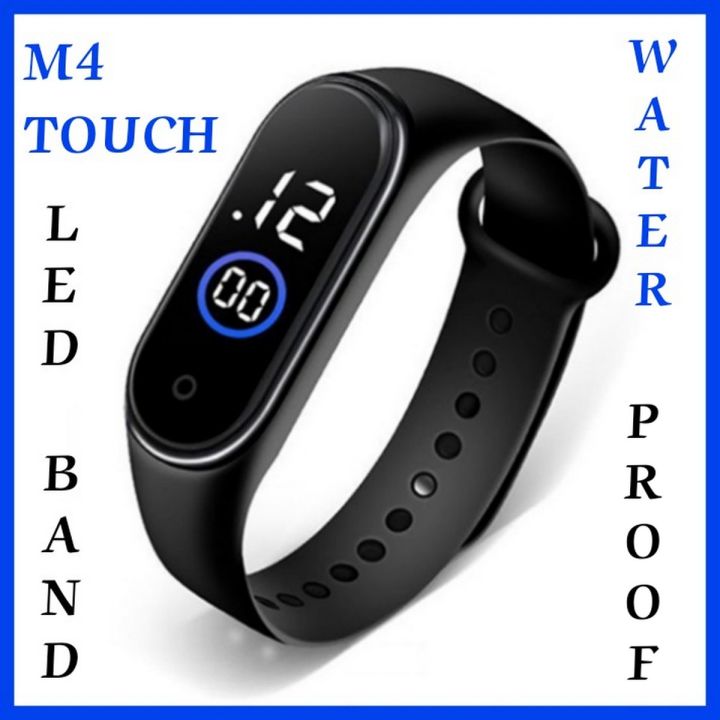 M4 Touch Led Bracelet Digital Watch Band | Daraz.pk