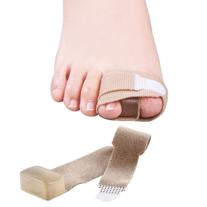 1PC Toe Wraps Bunion Corrector Splint for Broken Toe Gel Buddy Tape Big ...