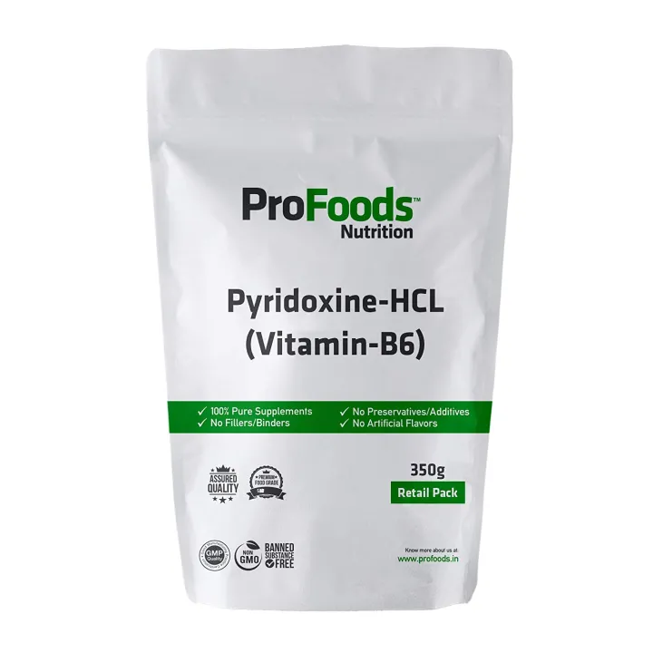 Pyridoxine HCL (Vitamin B6) Powder (350g) | Daraz.pk