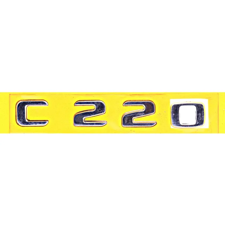 Chrome Letter Trunk Emblem Rear Badge, Decal Sticker For Benz NEW C ...