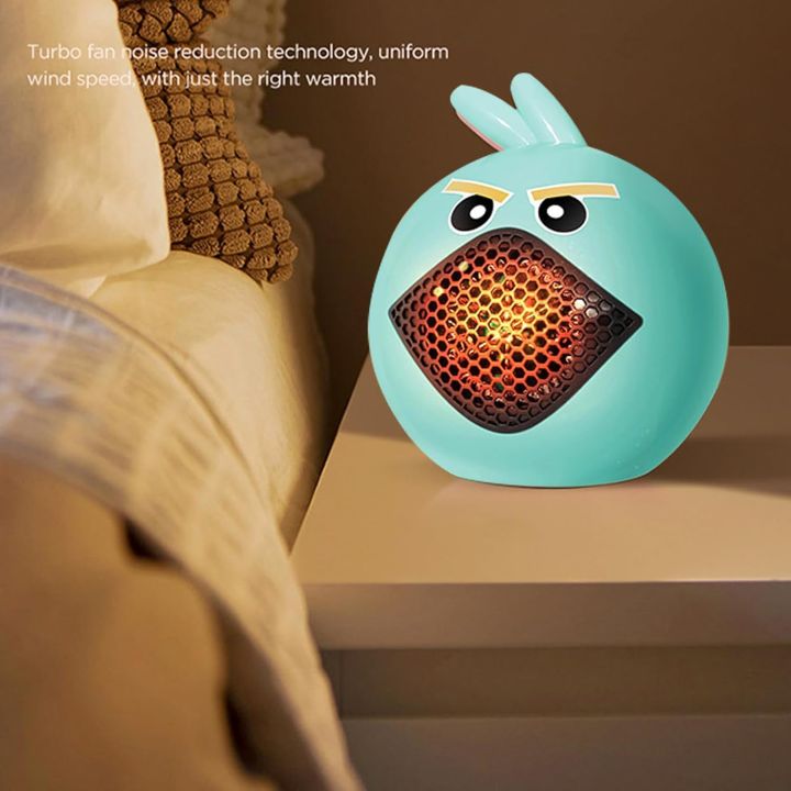 Smart Space Desk Heater, Cartoon Shaped Electric Fast Heating Warm Air ...