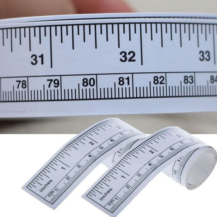 Stickers Sticker Adhesive Sewing Vinyl Measure Tape Self Ruler | Daraz.pk