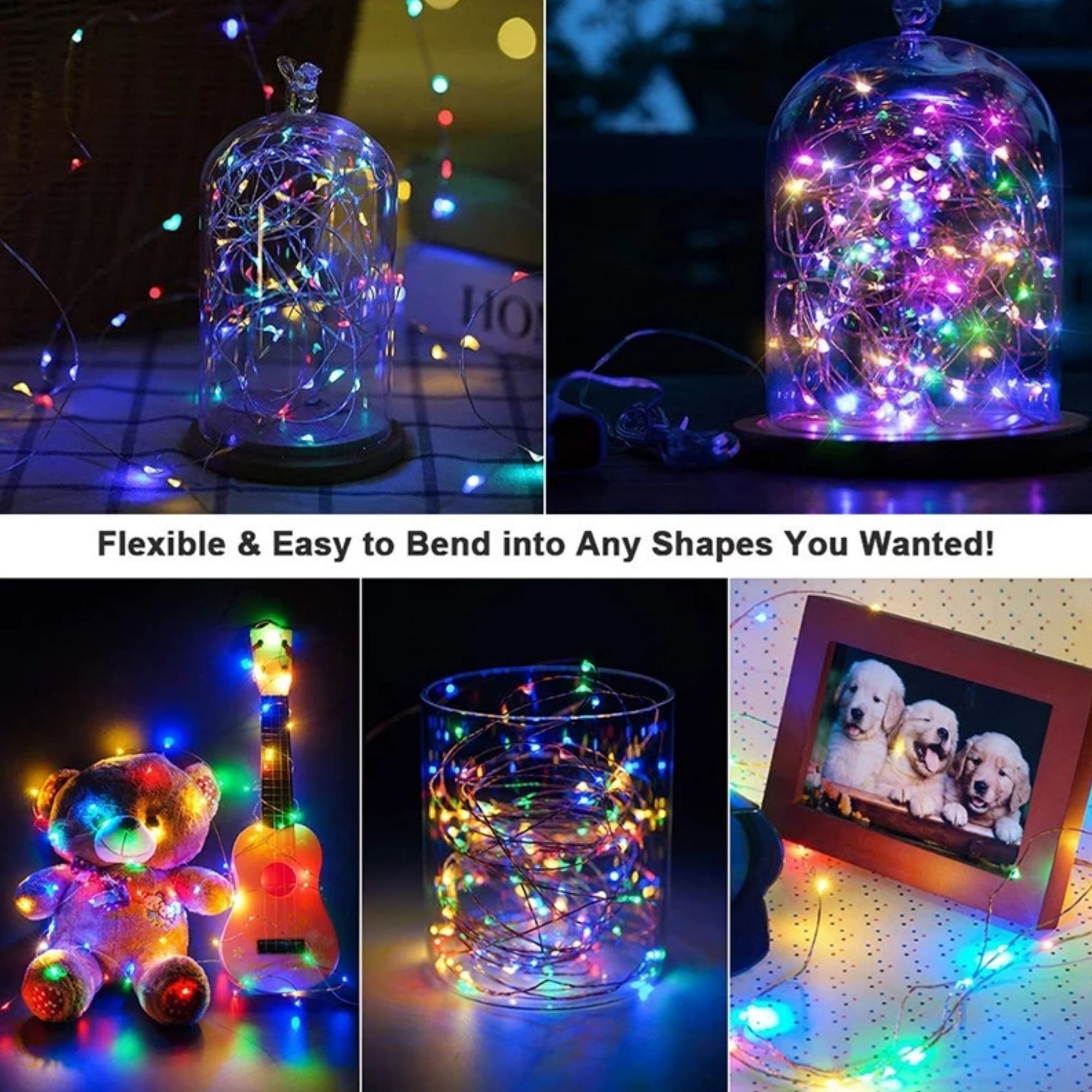 Chilli Milli Fairy Lights LED AA Cells Battery Operated Copper Wire ...
