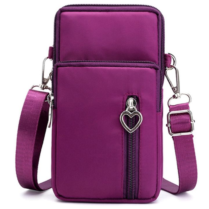 Mobile Phone Bag Women Crossbody Coin Purse Wrist Bag Sports Arm Bag ...
