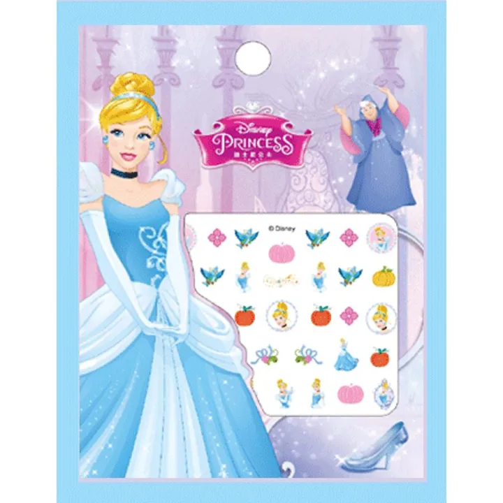 8 Style Frozen 2 Cartoon Nail Stickers Sophia Princess Child Girl Baby ...