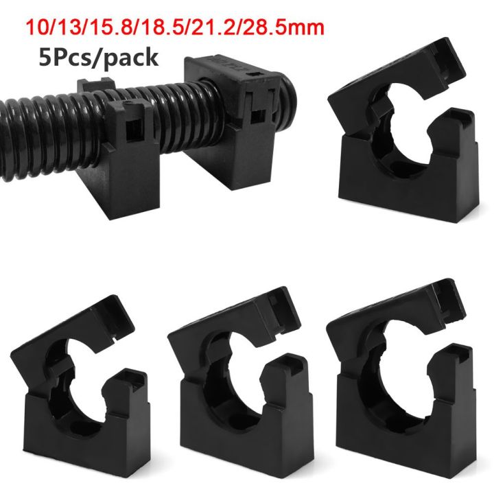 5Pcs Useful Electrical Fittings Fasteners Hardware Wiring Hose Clamp ...
