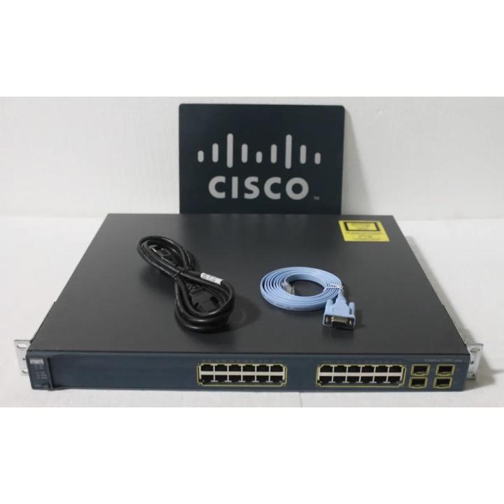 Cisco Catalyst 3560G Series Switch (WS-C3560G-24TS-S) NETWORK SWITCH ...