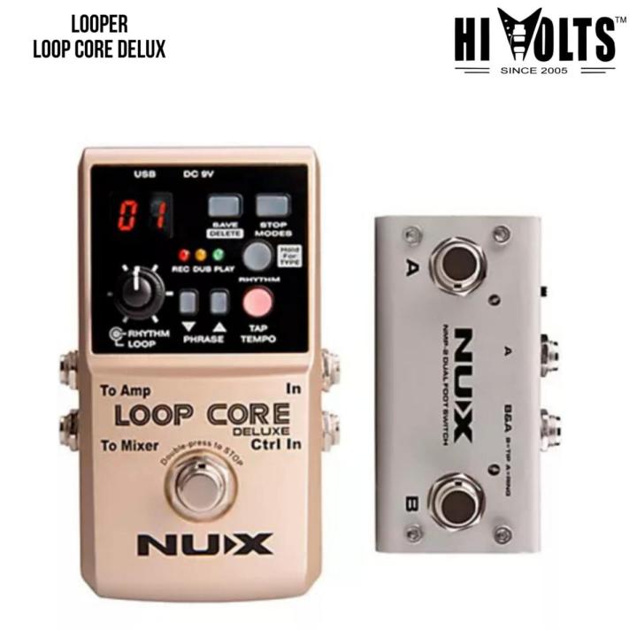 NUX Guitar Fx Pedal - Loop core Bundle | Daraz.pk
