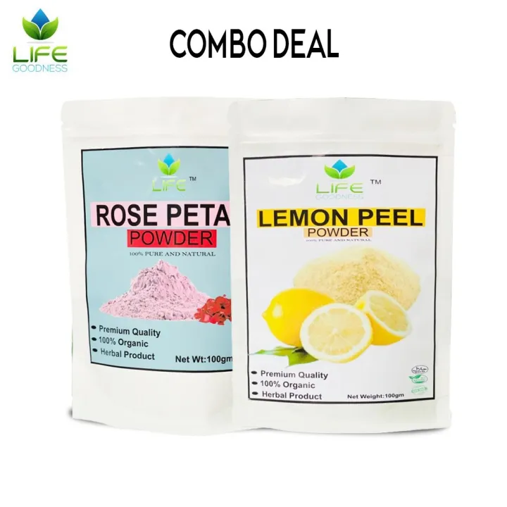 Combo Deal Rose Petal powder Natural & Chemical Free Best For Skin ...