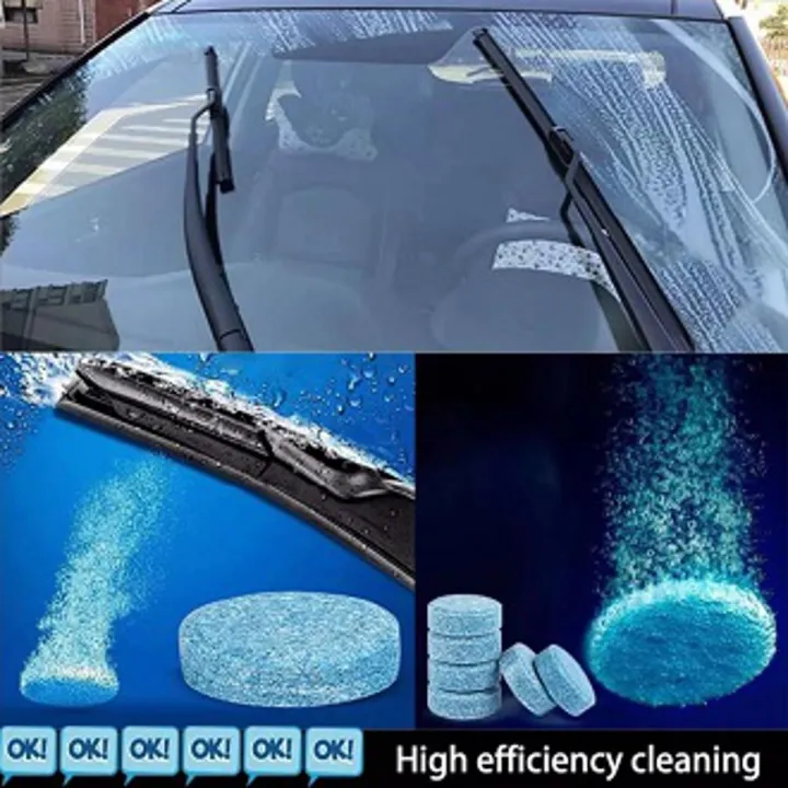 12Pc Windshield Wash Tablets Wind Screen Glass Cleaner Tablets - 1 ...