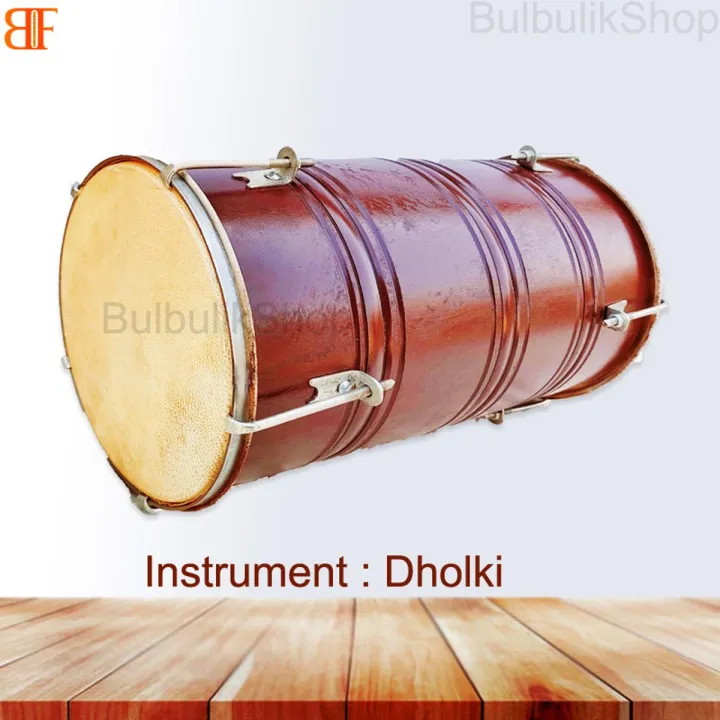 Traditional Dholki Musical Instrument Dholak , Mehndi Dholki Drum ...