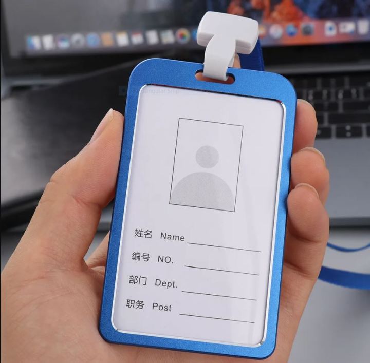 Pack of 1 Aluminium Metal ID Card Holder | Water Proof | School ...