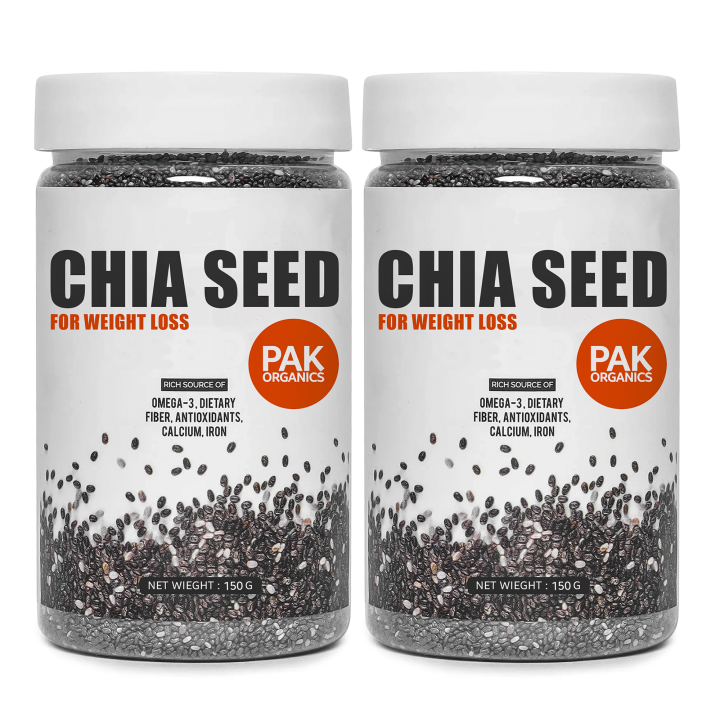 Pack of 2 Chia Seeds for weight Loss / Chia Seeds organic / Imported ...