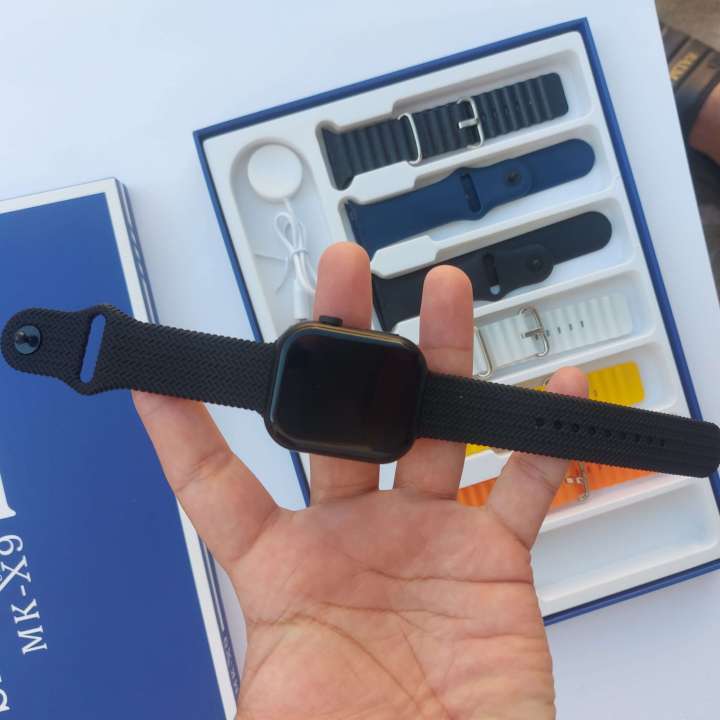 Smartwatch with SIM & 7 Straps | Smartwatch for Boys & Girls | Stylish ...