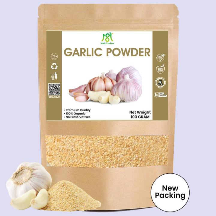 Dry Garlic Powder | Lehsun Powder Desi | Thoom Powder - 100 grams ...