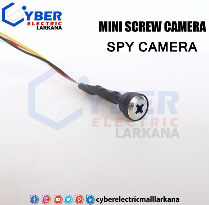 Analog Camera Adapt Screw Invisible Screw Lens Mini Micro Hidden Spy ...