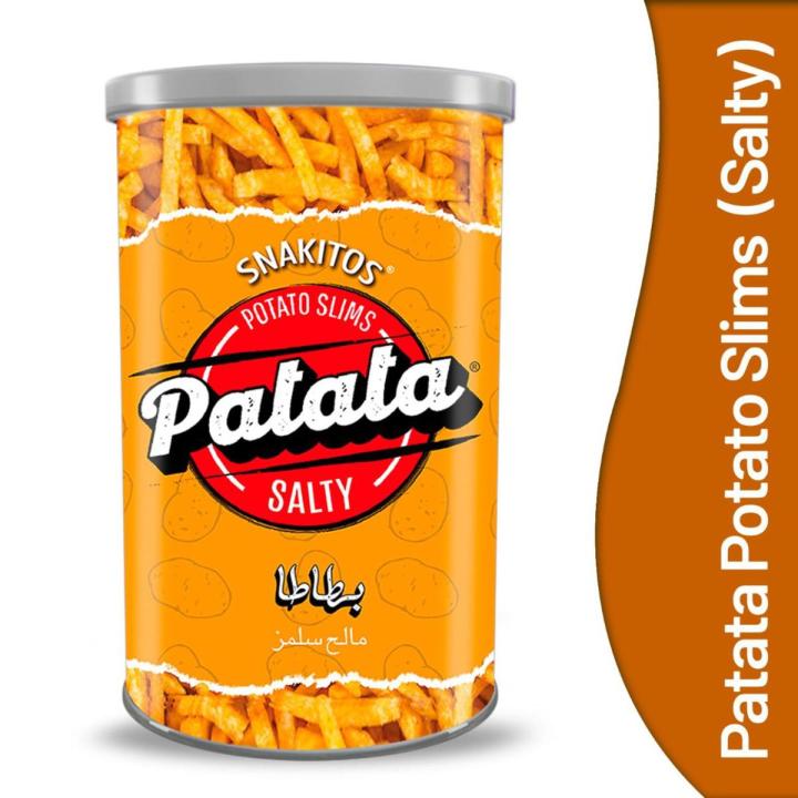 Snakitos Snakcs - Patata Salty - Potato Slims - Salty Flavor - Ready to ...