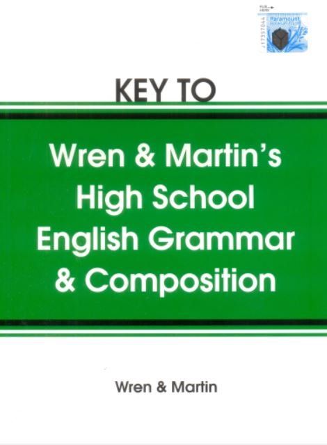 Key to Wren & Martin's High School English Grammar & Composition (New Edition) | Daraz.pk