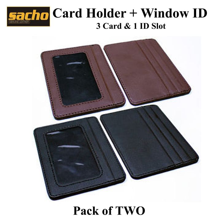 Window ID & Card Holders Genuine Leather | Daraz.pk