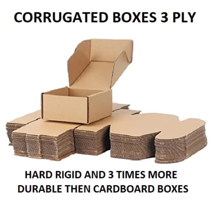 Packing Boxes - Box Size 4 * 4 * 2 Inch - Bundle of 10/20/50 Boxes ...