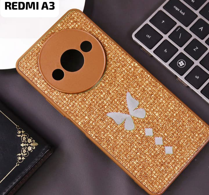 Redmi A3x / A3 Back Cover Soft Puffer Down Jacket With Camera ...