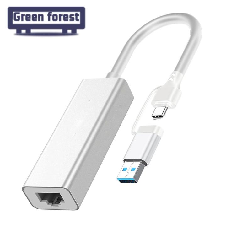 Ethernet Network Card Anti-interference USB3.0 Type-C RJ45 Network ...