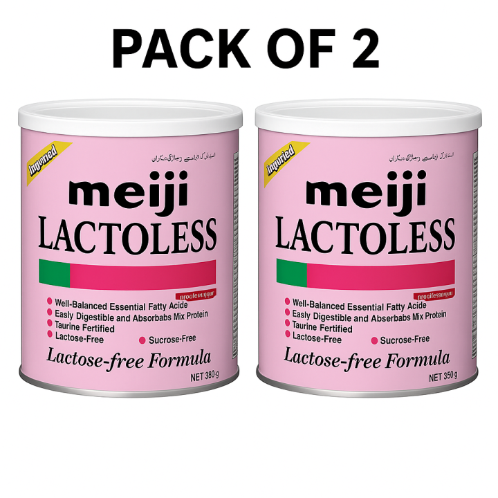 MEIJI Lactoless 350g – Lactose Free Formula (Pack of 2) | Gentle Milk ...