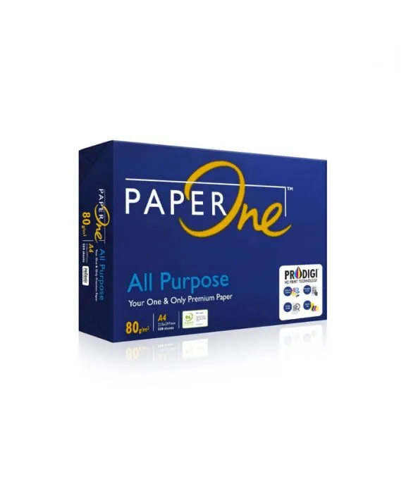 80G PAPER ONE A4 - 1 REAM ( 500 sheets) | Daraz.pk