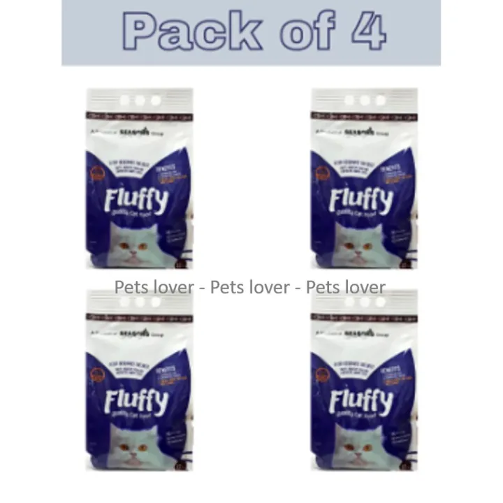 Pack of 4 fluffy cat food (4 Packets) | Daraz.pk