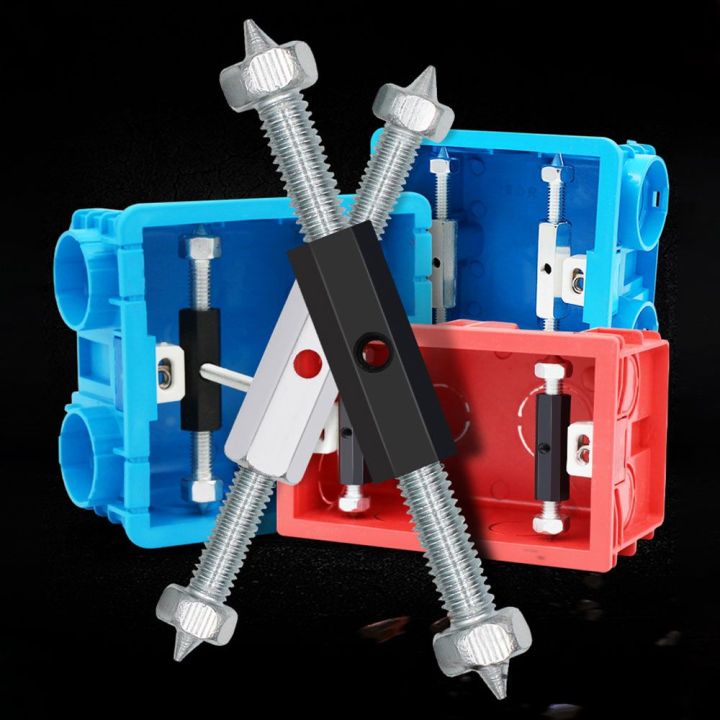 2PCS Junction Box Kit 86/118/120 Type Wall Mount Repair Tool Screws ...