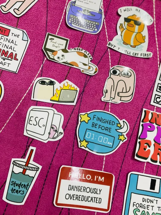 Research Student Stickers phone decoration stickers| laptop sticker ...