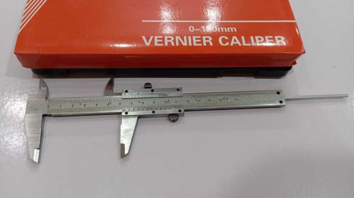 vernier calliper stainless steel range 0-150 mm ,with less error rate ...