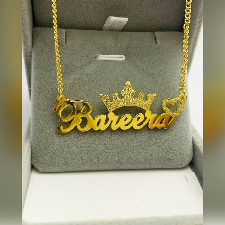 The Jewel Lodge Customize Name Necklace, Name Necklace for girls, Name ...