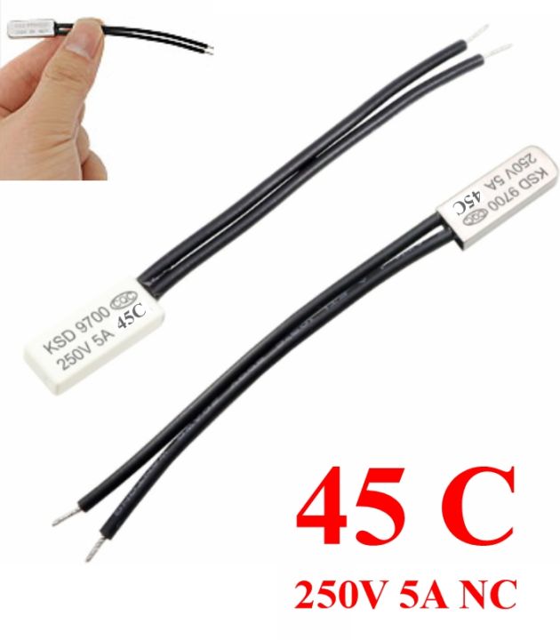KSD9700 45C Thermostat Temperature Switch 250V 5A | Daraz.pk