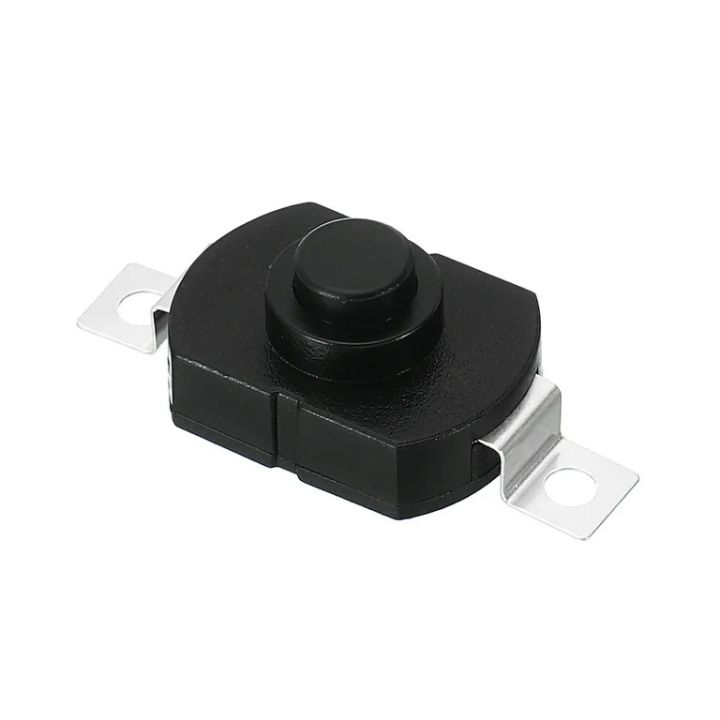 3pcs Latching Push Button Switch Power ON-OFF switch KAN-23 Flat Pin ...