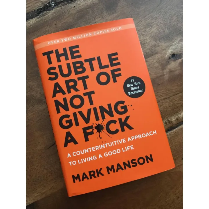 the subtle art of not giving a f mark manson | Daraz.pk