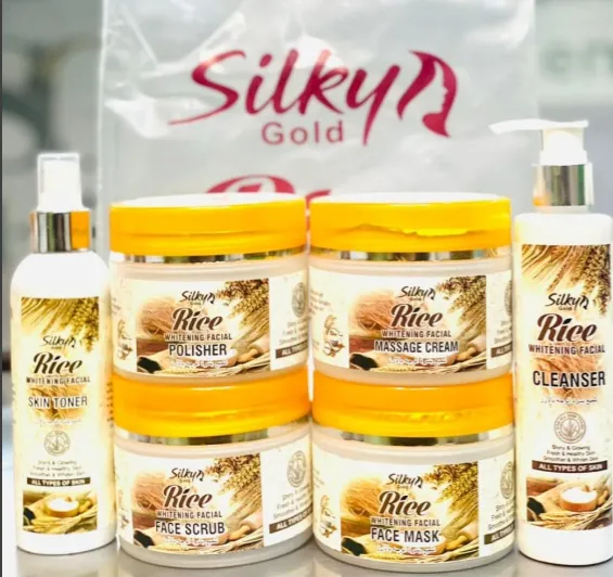 Silky Gold Facial, Silky Cool Gold Facial Kit, 24K Gold Facial, Gold ...